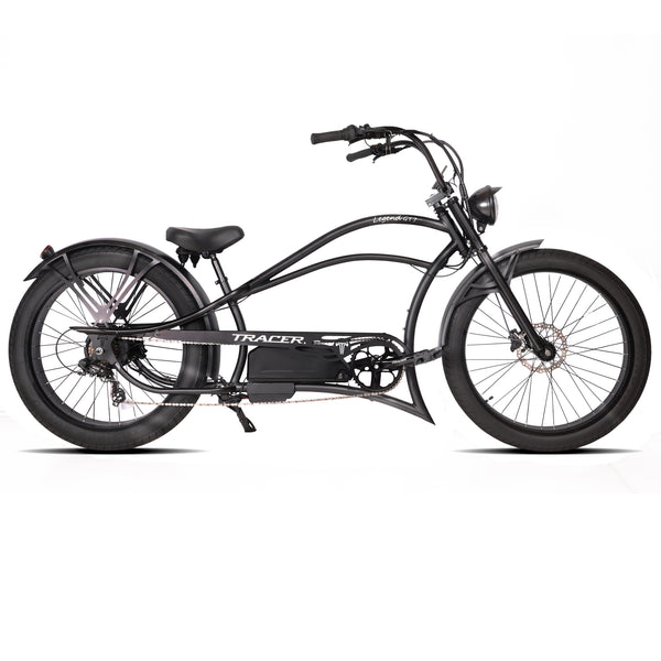 Legend GT7 1000W Stretch Cruiser Chopper Bike - Tracer Bikes